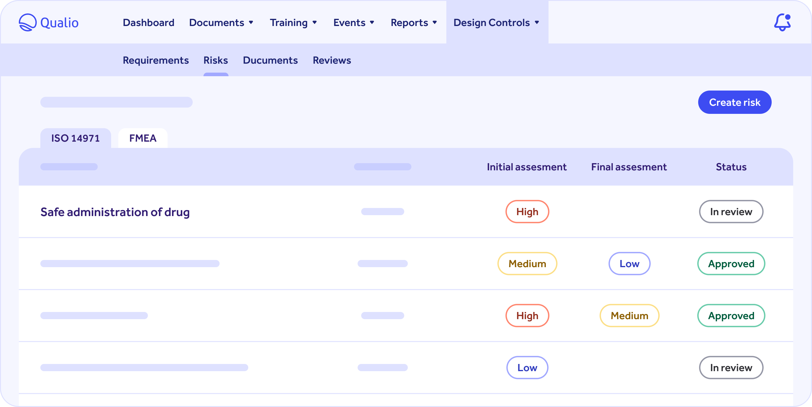 Easy design control software solution — Qualio